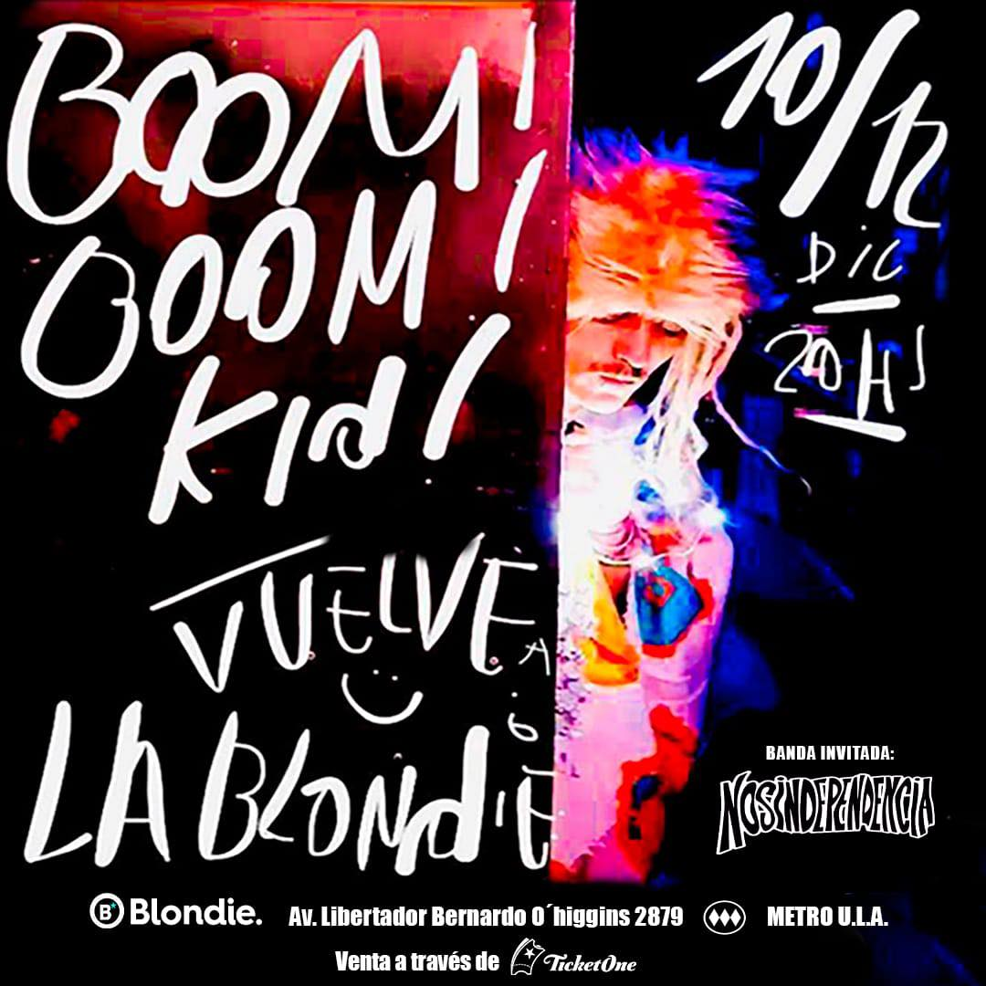 Boom Boom Kid se presentará en Chile junto a Nosindependencia | Cool ...