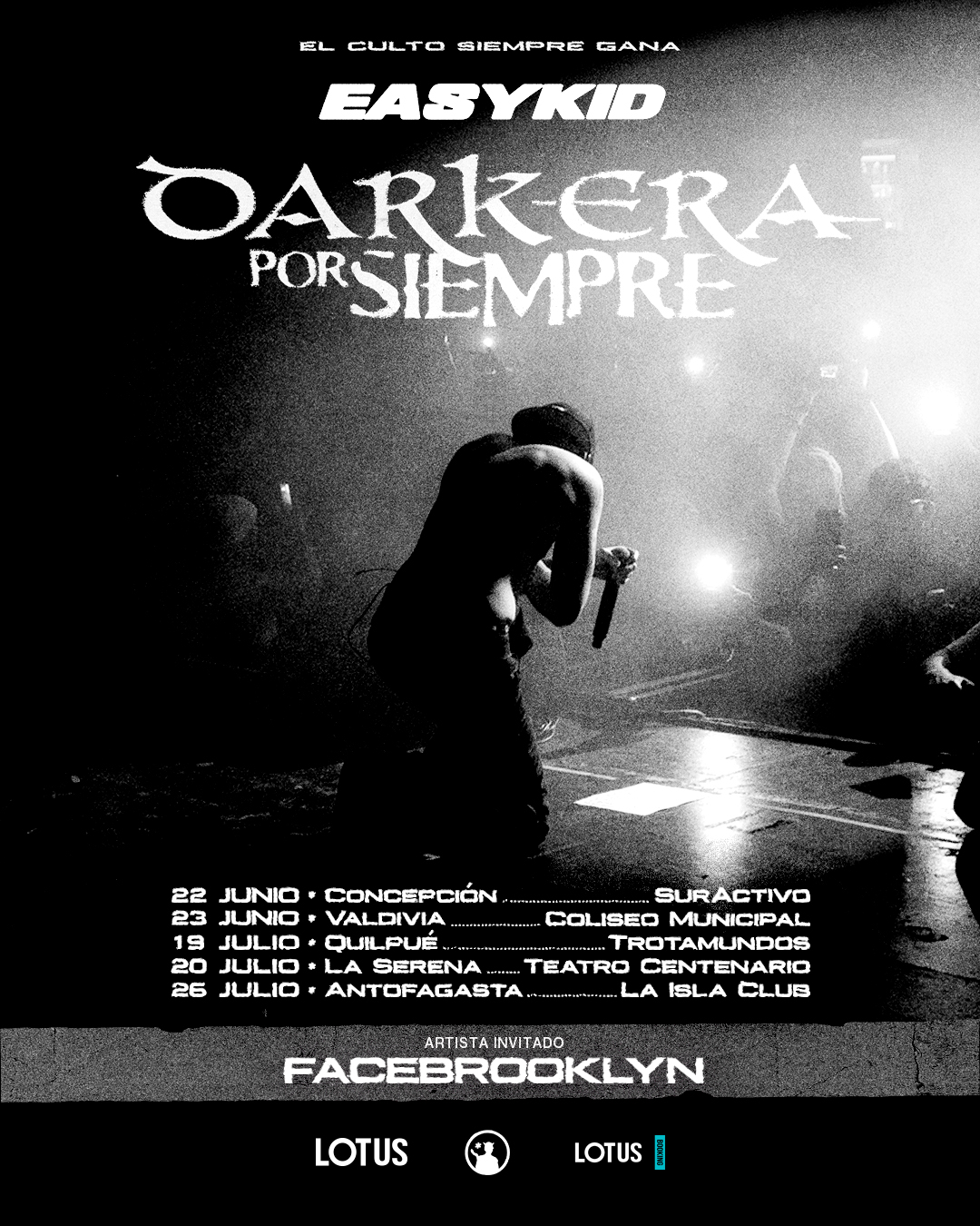 Easykid suma a Facebrooklyn a su Darkera Tour | Cool Music Chile